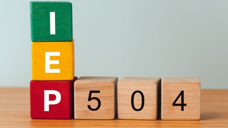 504 vs. IEP - What is the Difference? - College Transitions