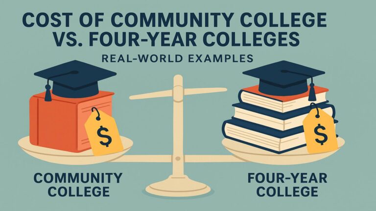 Cost of Community College vs. 4-Year Colleges: Real-World Examples ...