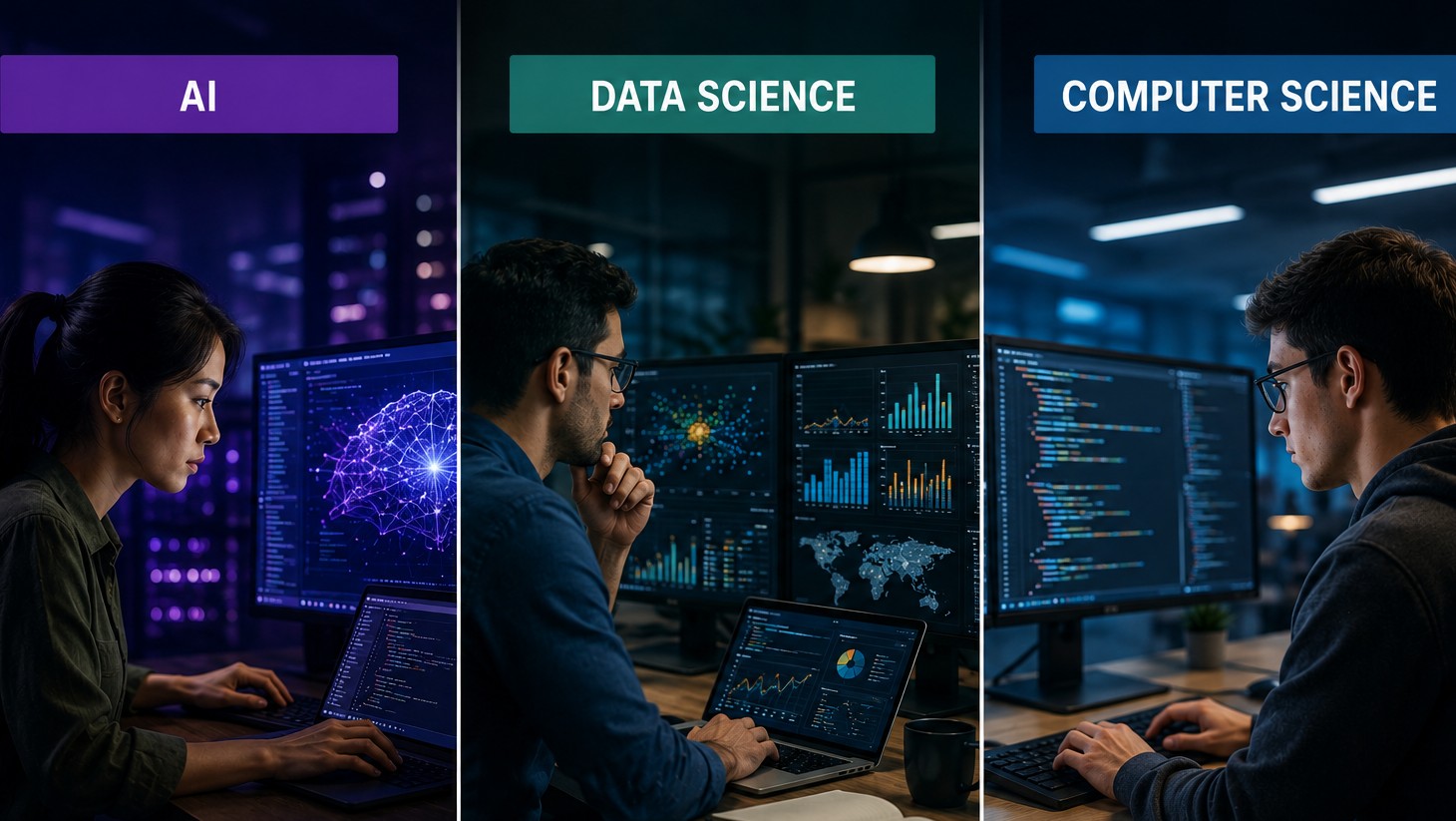 AI vs Data Science vs Computer Science: Which Online Degree Is Better ...